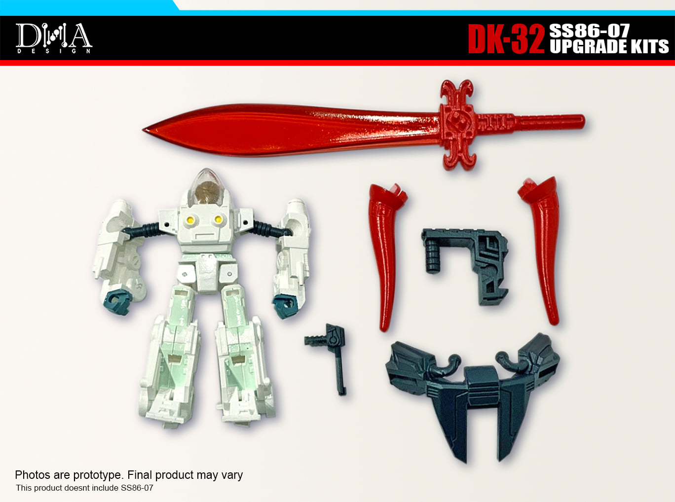 DNA Design DK-32 Studio Series Dinobot Slug Upgrade Kit Revealed