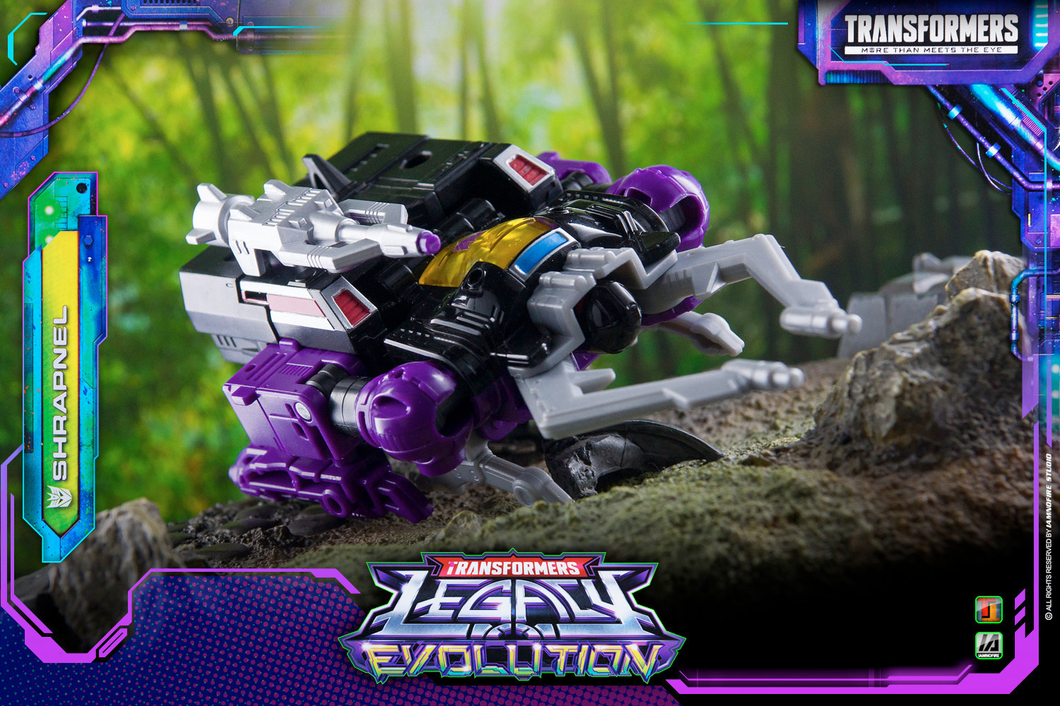 Insecticon Shrapnel Transformers Legacy Toy Photography by IAMNOFIRE