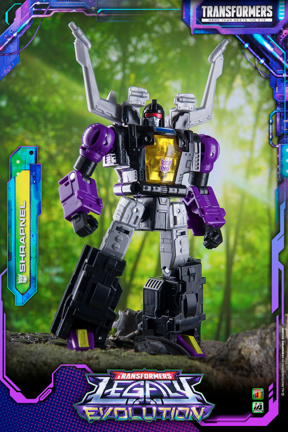 Insecticon Shrapnel Transformers Legacy Toy Photography by IAMNOFIRE