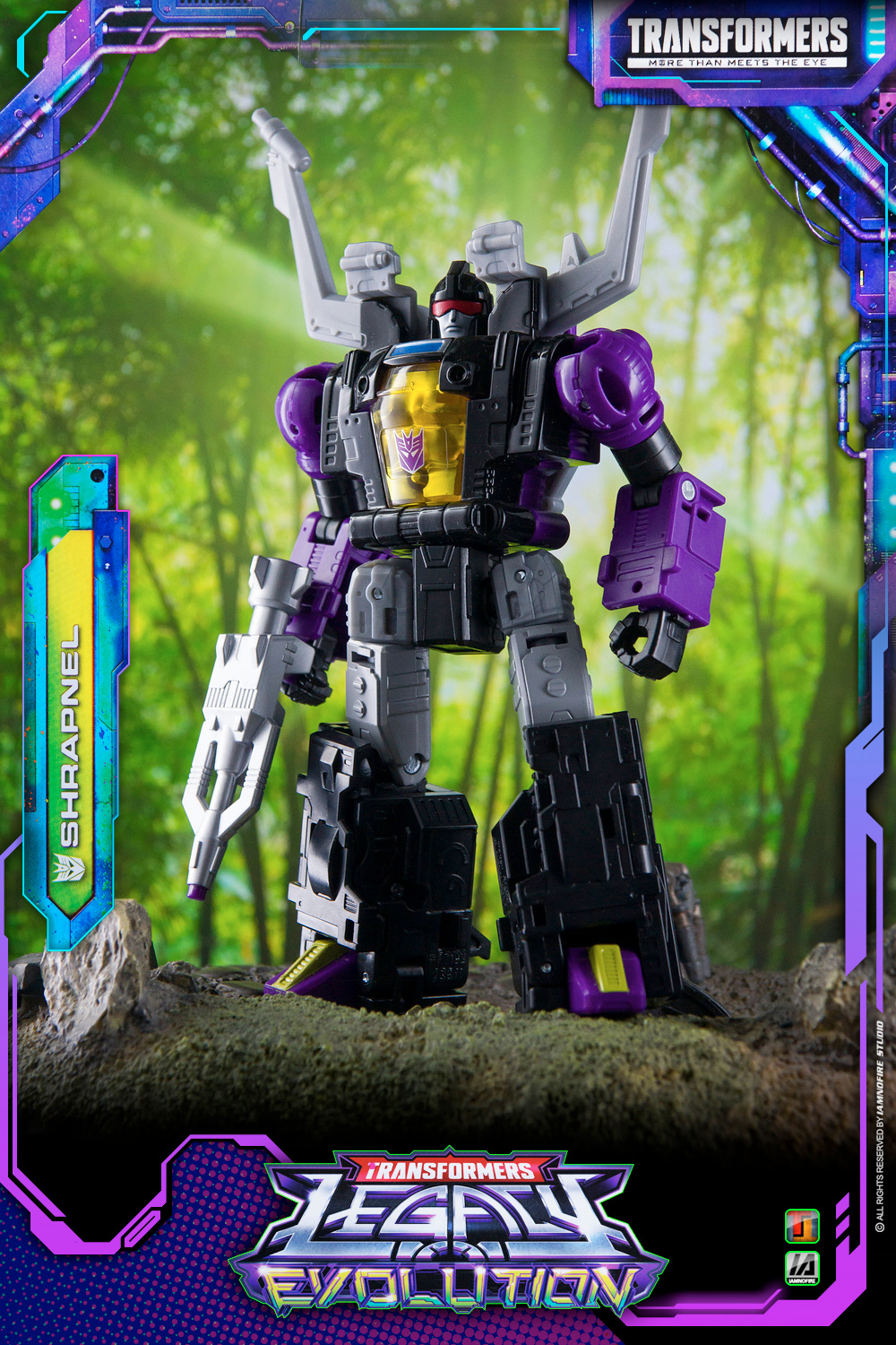 Insecticon Shrapnel Transformers Legacy Toy Photography by IAMNOFIRE