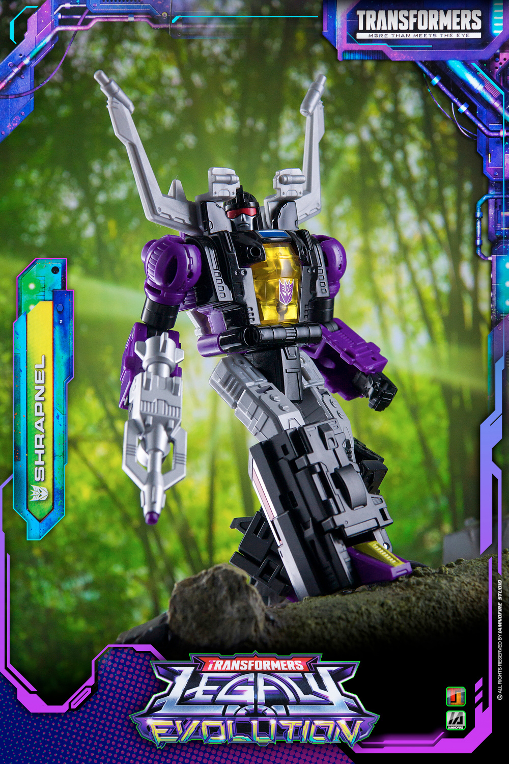 Insecticon Shrapnel Transformers Legacy Toy Photography by IAMNOFIRE