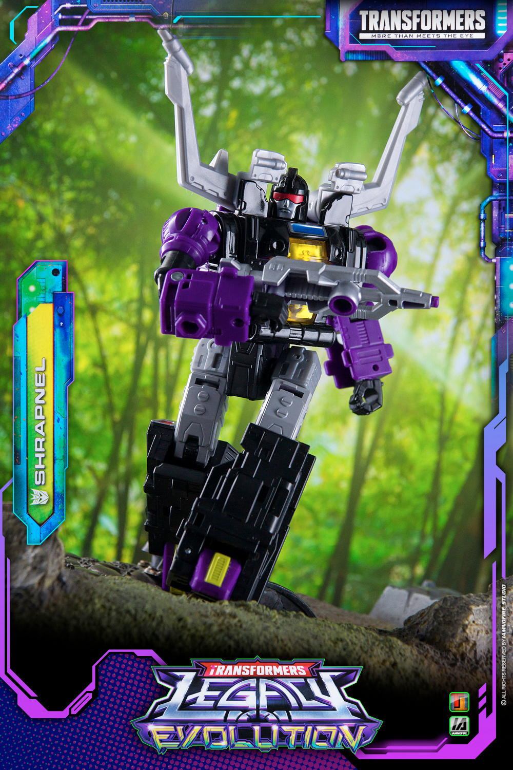 Insecticon Shrapnel Transformers Legacy Toy Photography by IAMNOFIRE