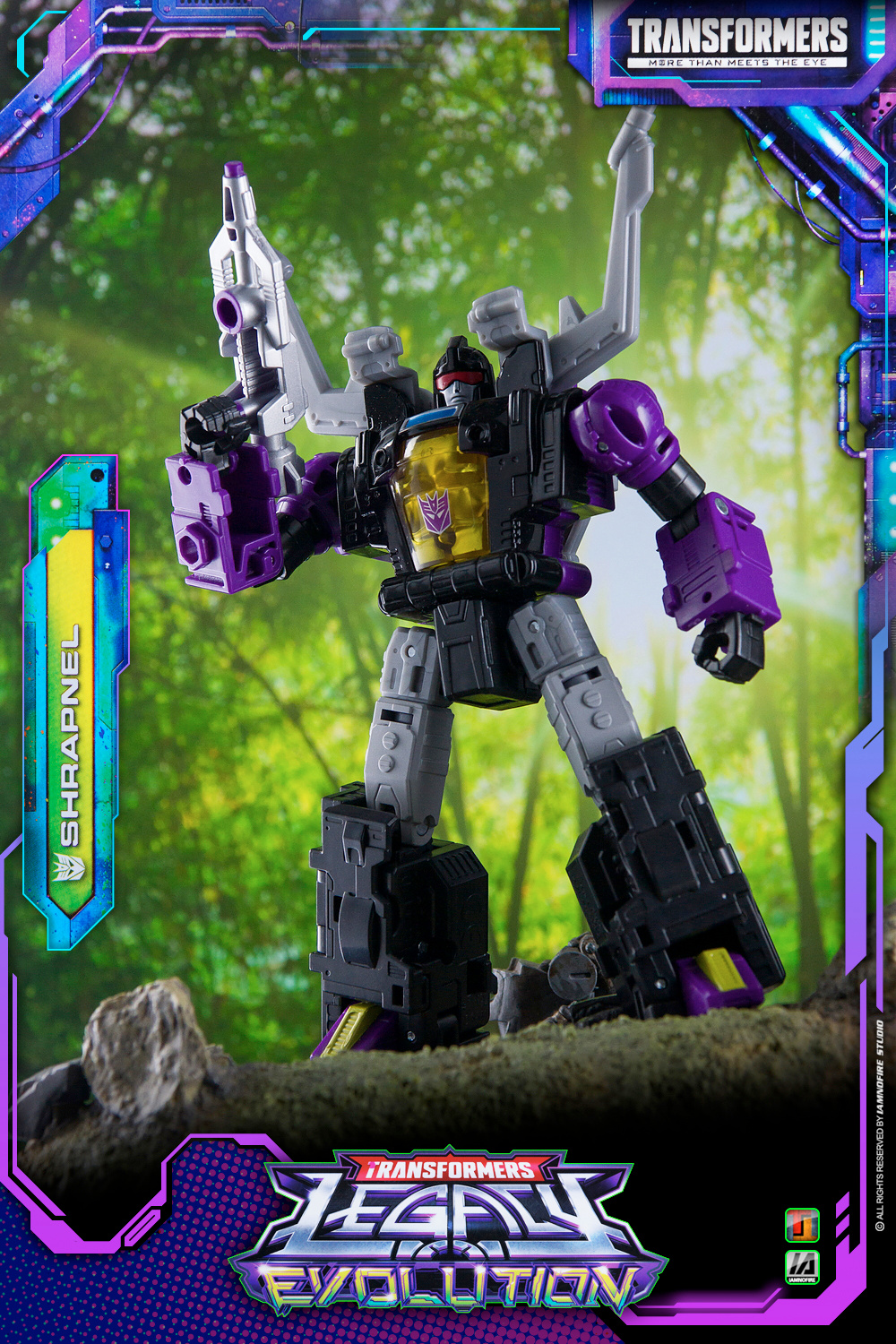 Insecticon Shrapnel Transformers Legacy Toy Photography by IAMNOFIRE