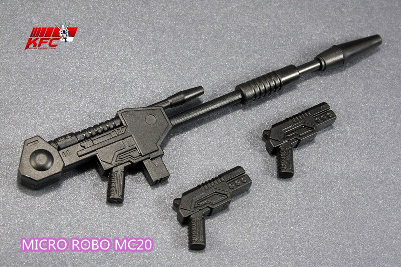 Many New Images KFC Micro Robo MC20 Homage to Microman MC-20 Micro ...