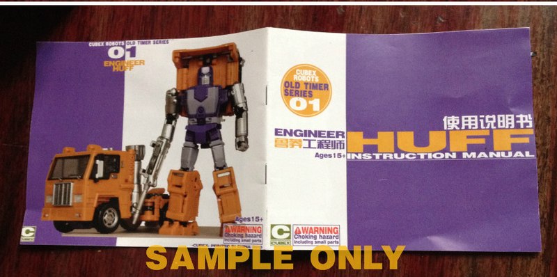 Cubex Engineer Huffer Project Box, Instructions and Bio Card Images ...