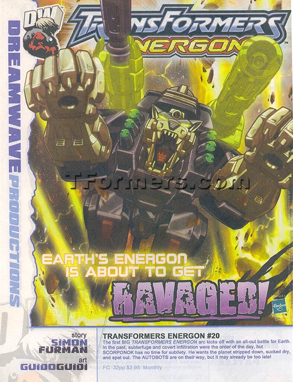 Dreamwave Comics in December Previews