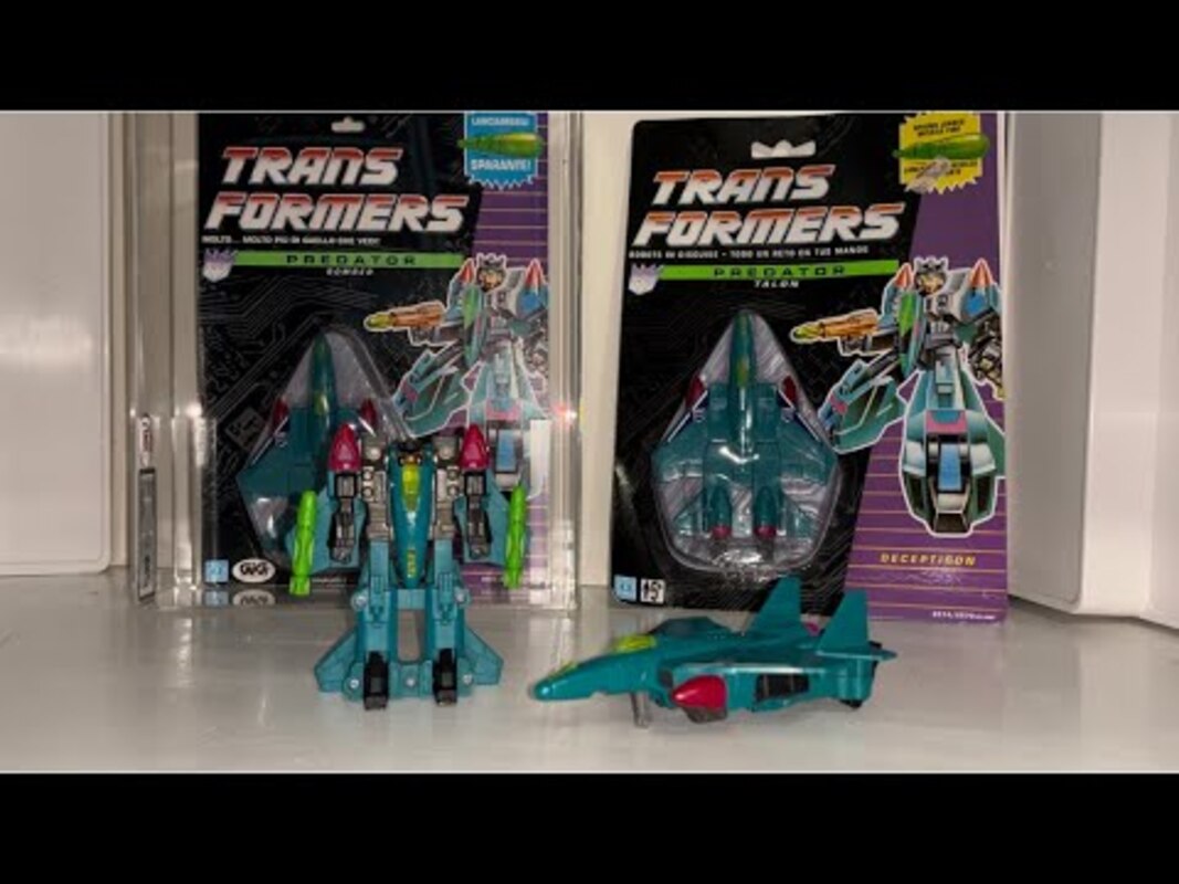 Transformers Generation 1 Talon Review. G1 1992 Predator Jet Bomber